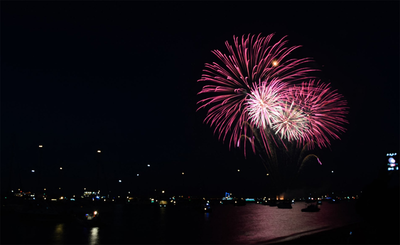 FIREWORKS BRING COWES WEEK TO AN END WITH A BANG - Island Echo - 24hr ...