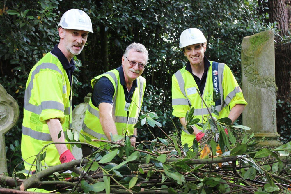 ISLAND ROADS ASSIST NORTHWOOD CEMETERY PROJECT - Island Echo - 24hr ...