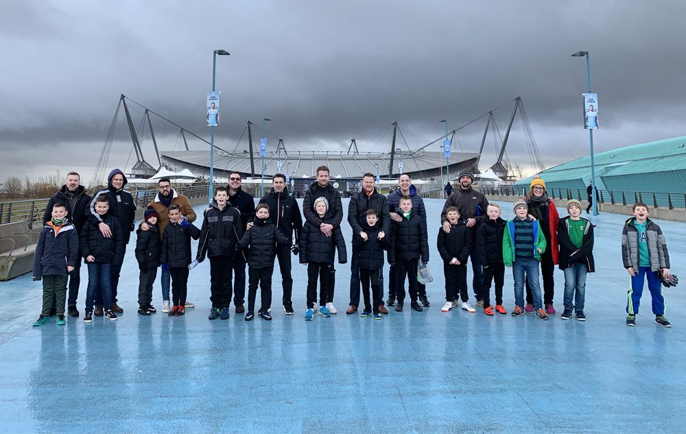 GURNARD GLADIATORS ENJOY DREAM DAY AT MANCHESTER CITY FOOTBALL CLUB ...