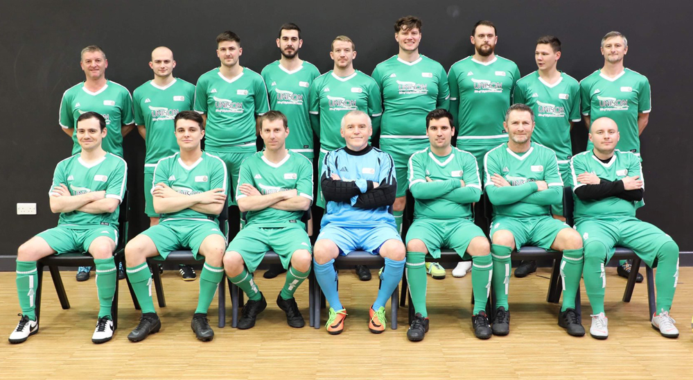 ISLE OF WIGHT NHS FOOTBALL TEAM RECEIVE NEW KIT THANKS TO UNISON ...