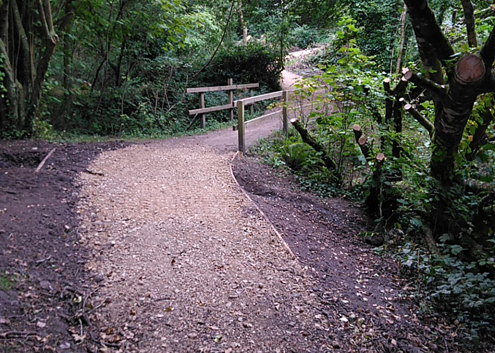 MAKING AMERICA WOOD GREAT AGAIN! BRIDLEWAY RESTORATION PROJECT ...