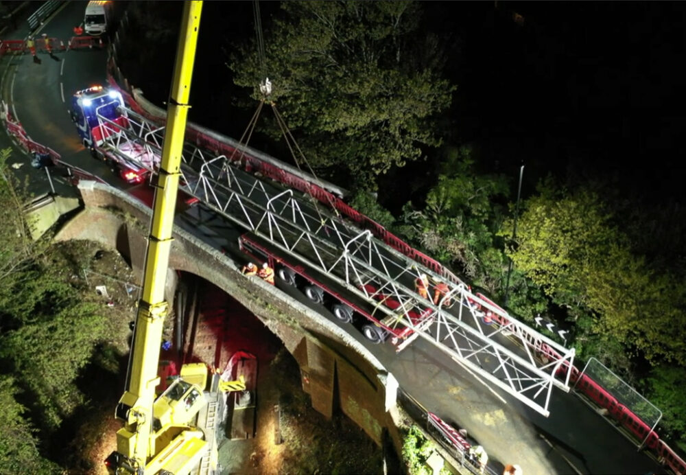COMPLEXITY OF SKEW BRIDGE REPLACEMENT WORKS REVEALED IN NEW AERIAL ...