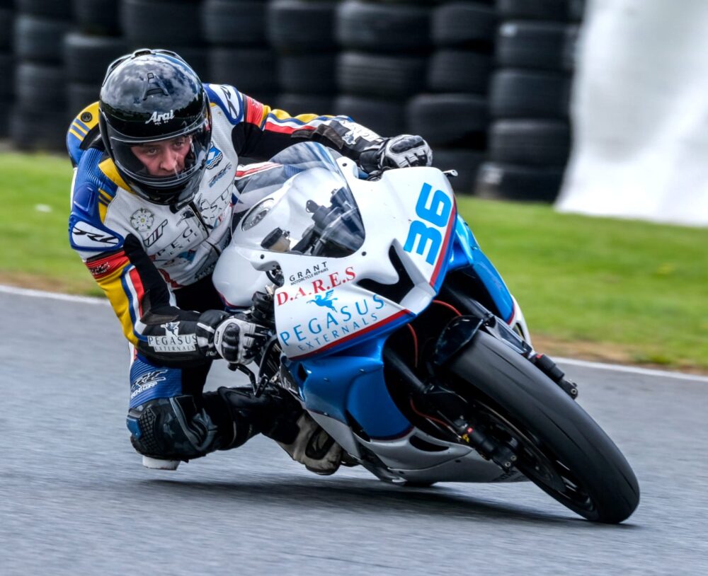 ISLE OF WIGHT MOTORCYCLE RACER RYAN WHITEHALL COMPETES IN THE NORTH ...