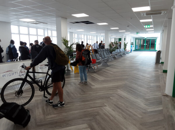 FIRST LOOK AT WIGHTLINK'S REFURBISHED PORTSMOUTH FASTCAT TERMINAL ...