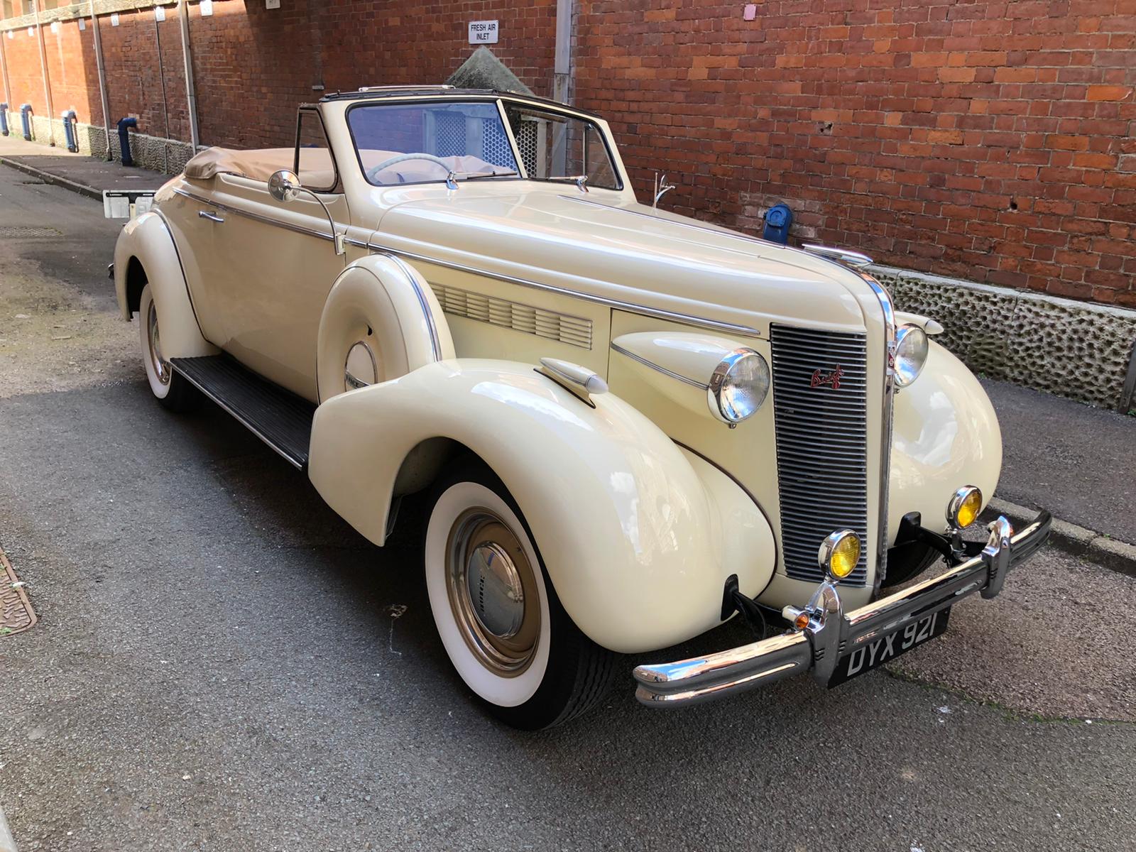 CLASSIC CAR ENTHUSIAST SEEKS INFORMATION ON 1937 BUICK CONVERTIBLE ...