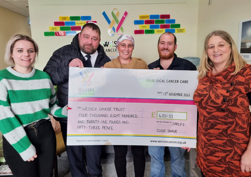 CARLY RAISES ALMOST £5,000 TO SUPPORT ISLANDERS AFFECTED BY CANCER ...