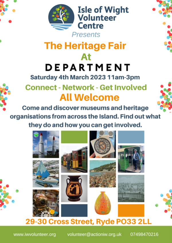 HERITAGE FAIR EVENT TO HIGHLIGHT ISLAND'S MUSEUMS, ORGANISATIONS AND ...