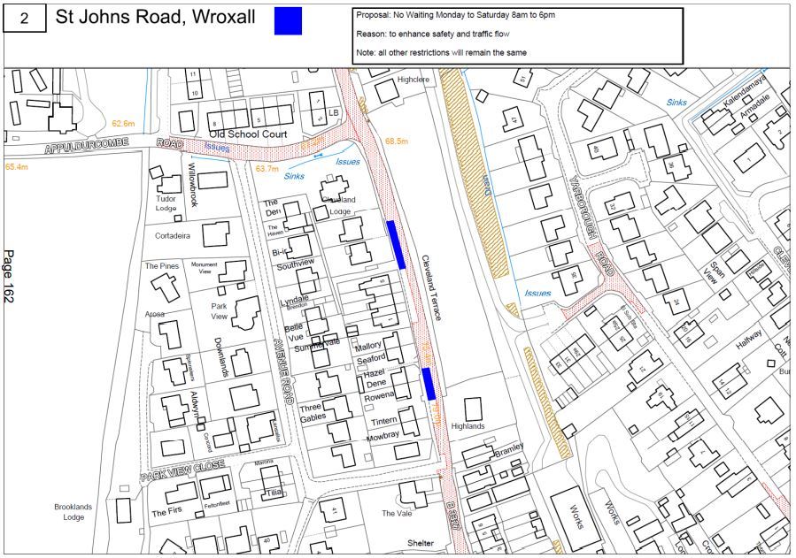 DOUBLE YELLOWS INCREASE IN WROXALL MEANS LESS PARKING FOR RESIDENTS ...