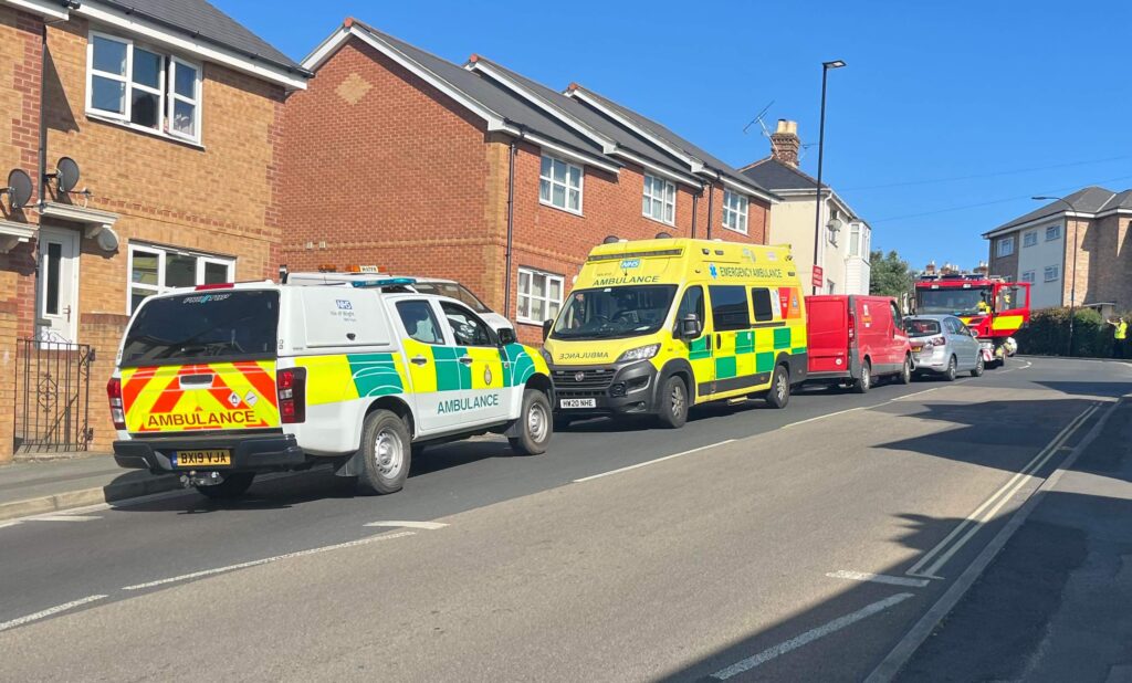 REAR-END SHUNT CAUSES TRAFFIC DELAYS ON BUSY ROAD IN RYDE - Isle of ...