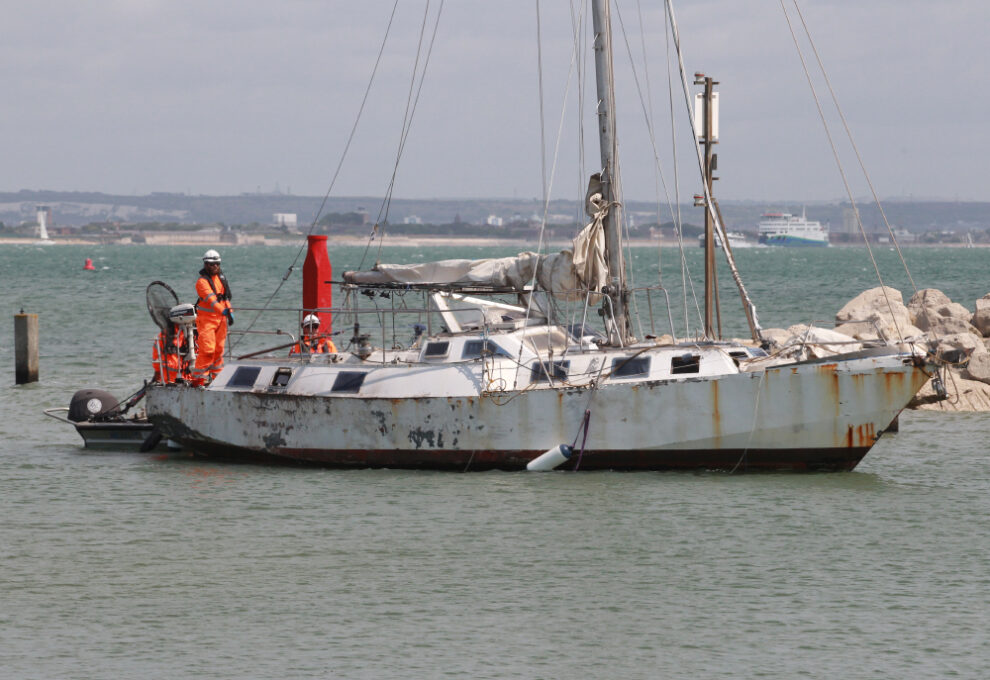 BOAT SEIZED BY OFFICIALS AFTER POLICE CONDUCT FINGERTIP SEARCH IN ...