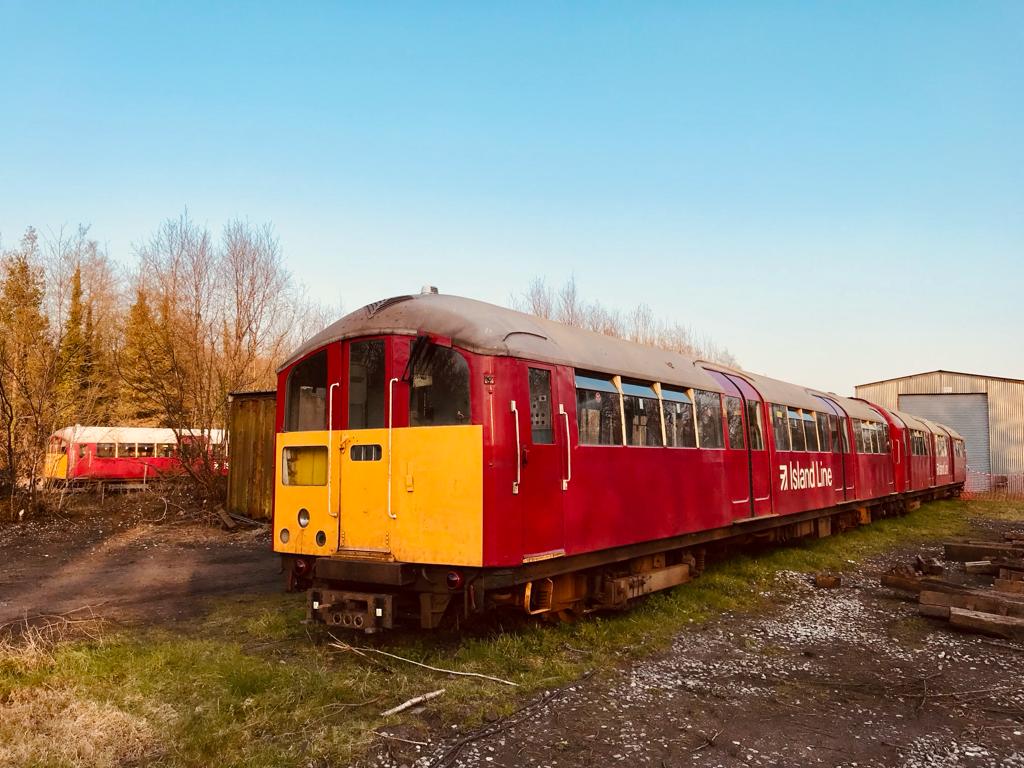 PROJECT TO RE-PAINT FORMER ISLAND LINE TRAIN IN ICONIC LIVERY LAUNCHED ...