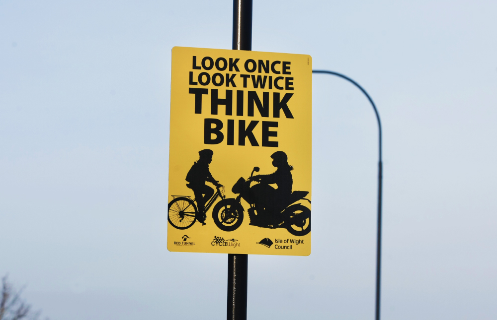 'THINK BIKE' AWARENESS CAMPAIGN GATHERS PACE WITH NEW SIGNS ERECTED ...