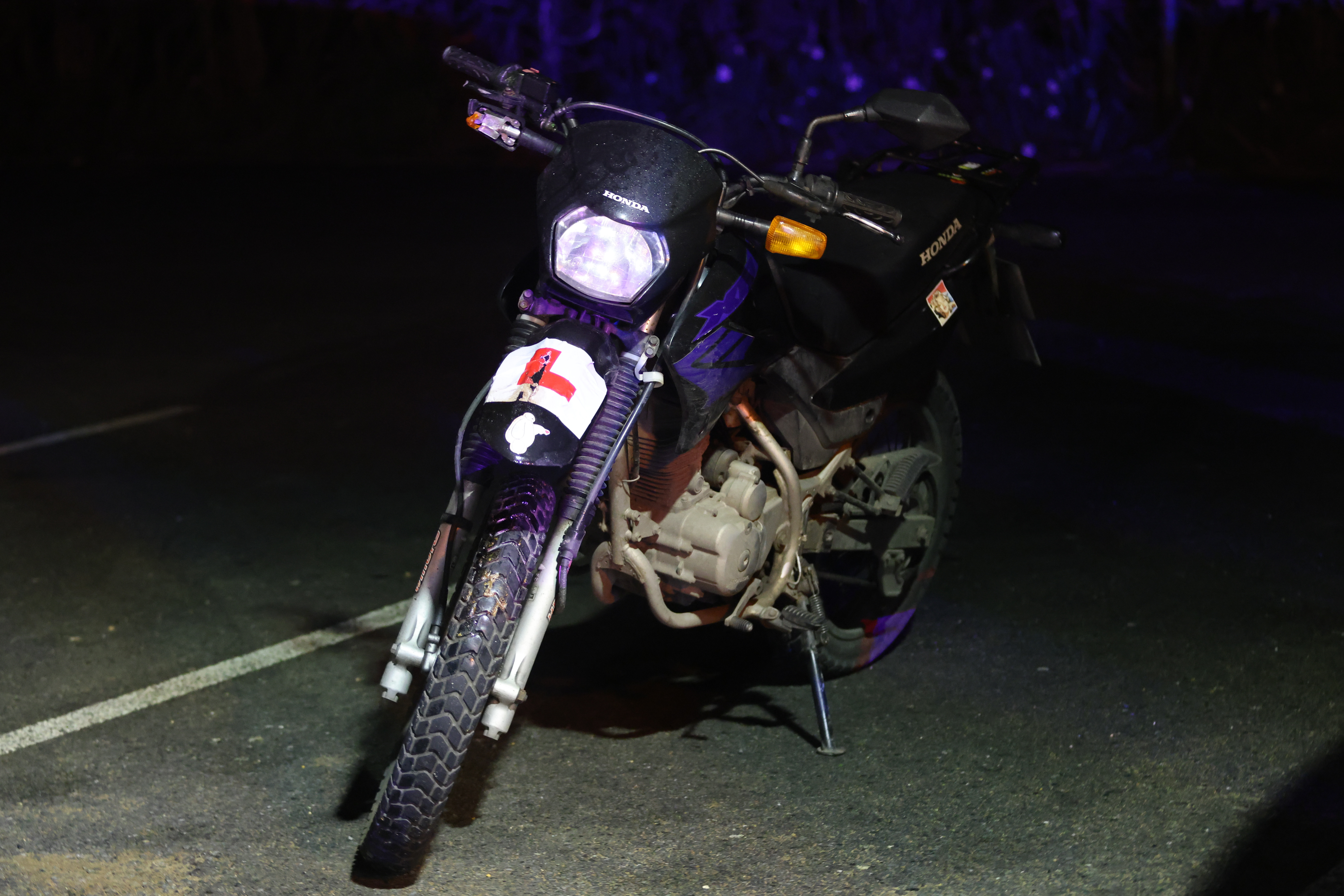 PEDESTRIAN STRUCK BY MOTORCYCLE WHILST CROSSING THE ROAD IN APSE HEATH ...