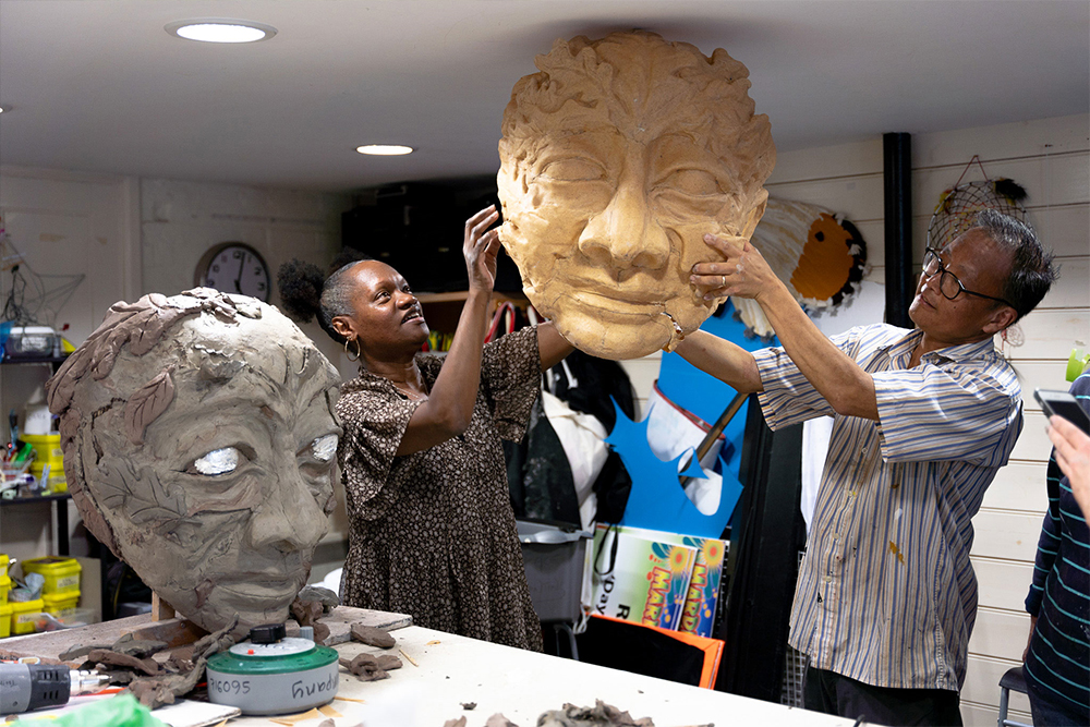 GIANT GREEN MAN PUPPET TO APPEAR ON THE STREETS OF RYDE - Island Echo ...