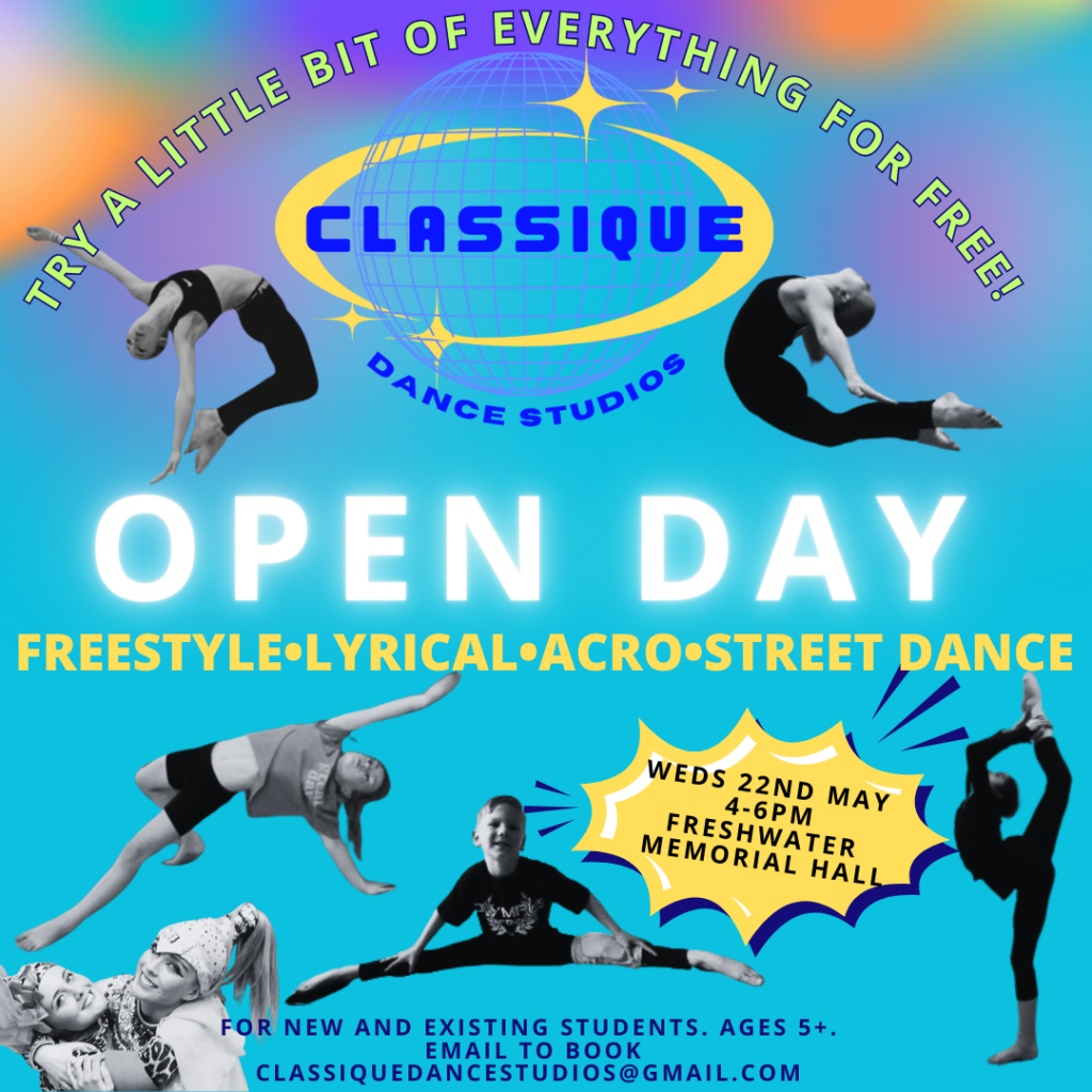 FREE DANCE CLASS TRIAL FOR CHILDREN AT FRESHWATER MEMORIAL HALL - Isle ...