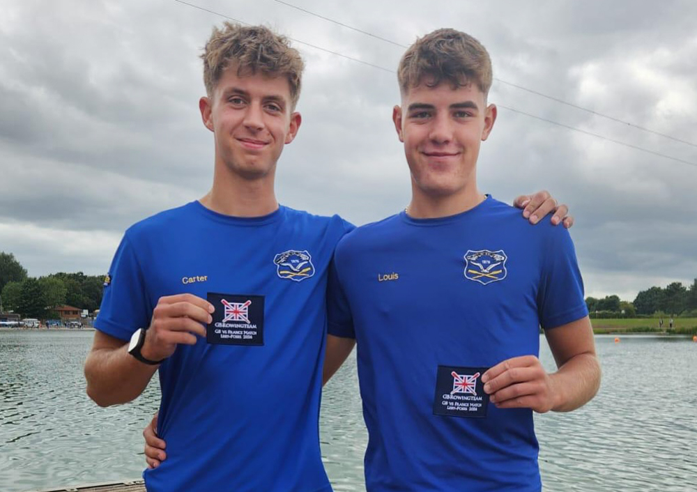 CARTER AND LOUIS GEAR UP TO REPRESENT GREAT BRITAIN IN GB VS FRANCE J16 ...