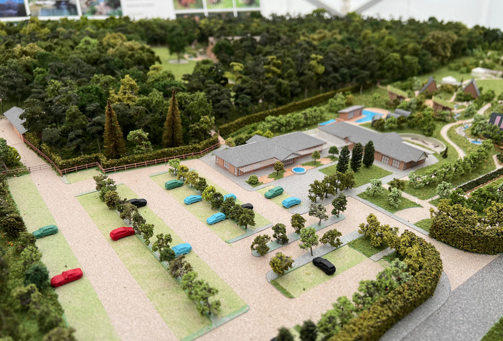 NEW DETAILS OF ECO-FRIENDLY RETREAT REVEALED ALONGSIDE SCALE MODEL ...