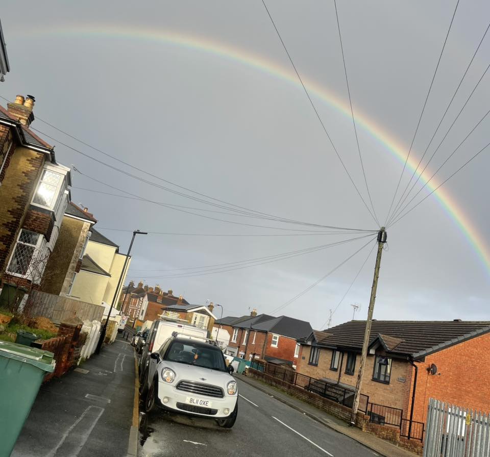ISLANDERS CAPTURE COLOURFUL RAINBOW DURING AFTERNOON WEATHER BREAK ...