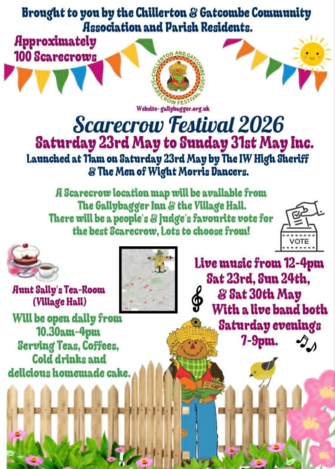 ISLE OF WIGHT SCARECROW FESTIVAL GETS UNDERWAY WITH WEEK OF VILLAGE ...