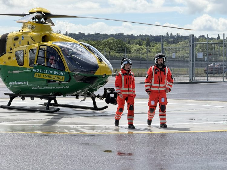 AIR AMBULANCE'S NEW HOME OPENS WITH QUICKER ISLE OF WIGHT RESPONSE ...