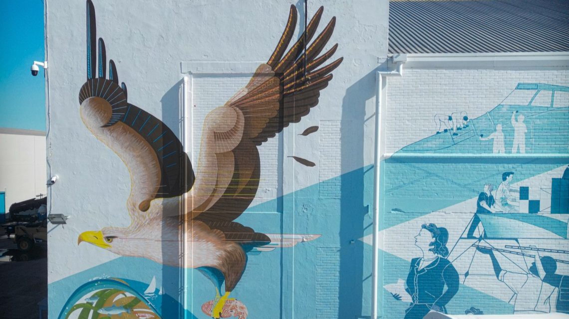 EAST COWES' ICONIC COLUMBINE MURAL CELEBRATED WITH NEW DISPLAY ONBOARD ...